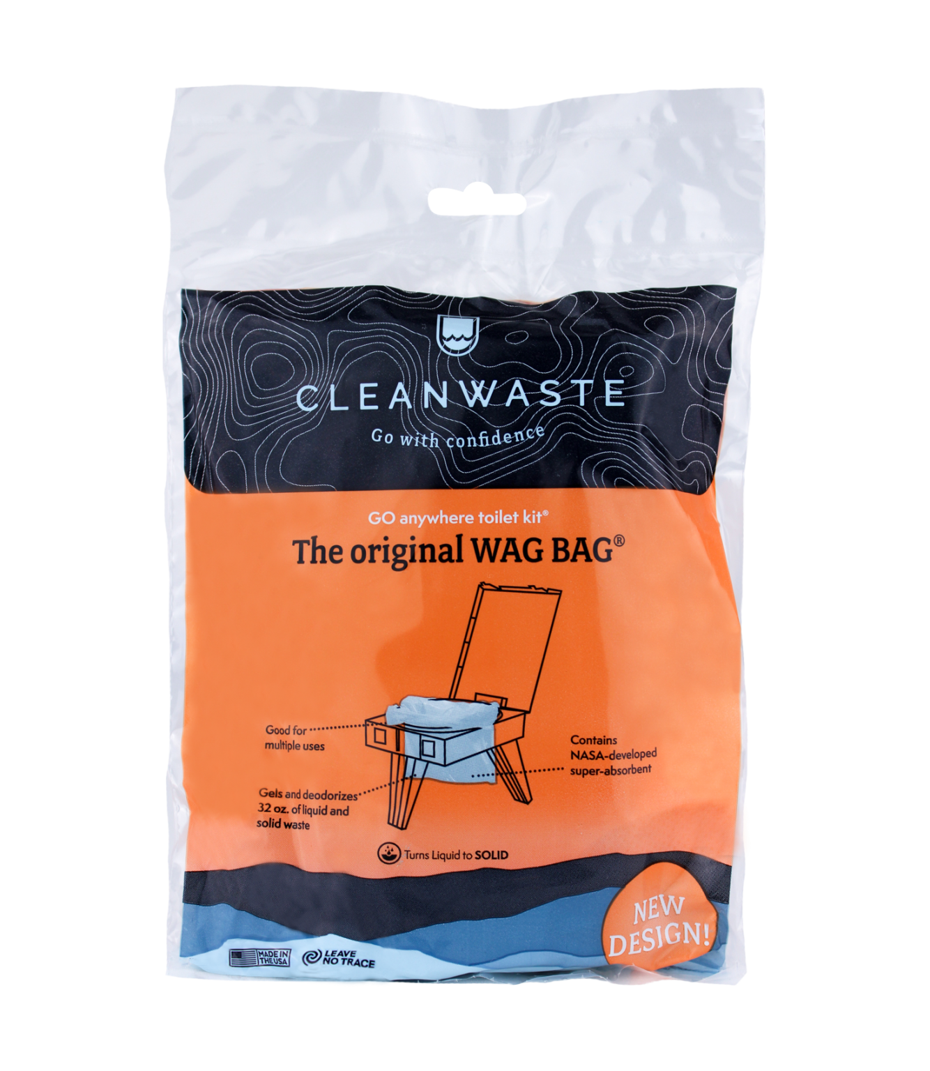 WAG BAG®: Portable Toilet Kit for Medical Emergencies